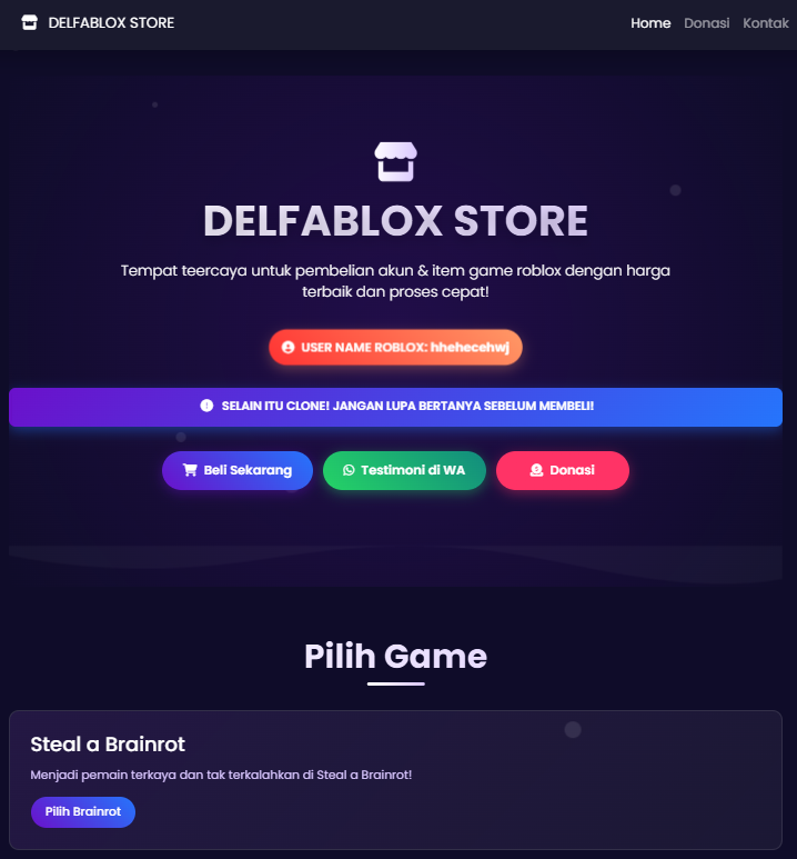 Rizky - Modern Portfolio